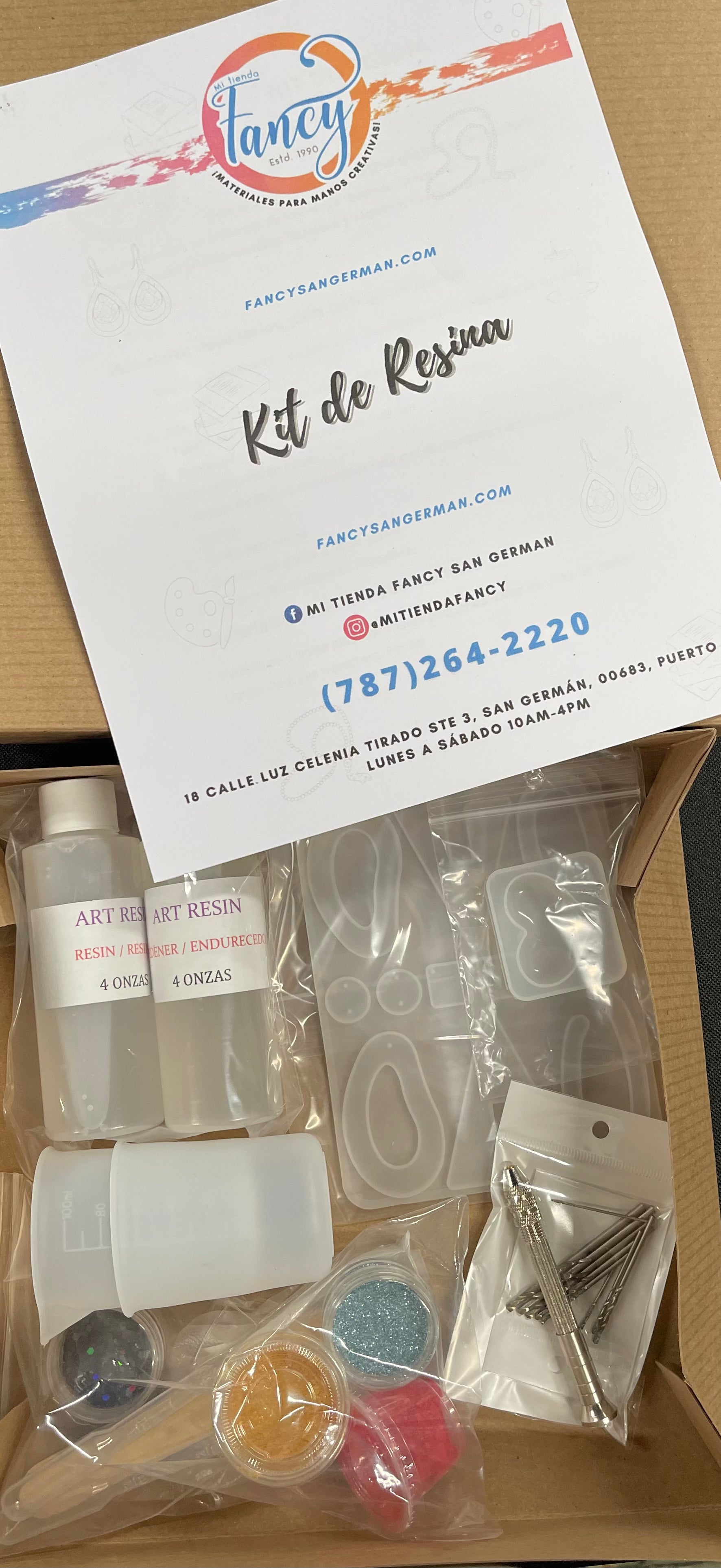 RESINA KITS RESINA – Mi Tienda Fancy